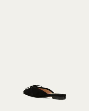 Manolo Blahnik Ballerimu Ballerina Mules - Black