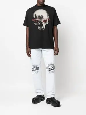 44 LABEL GROUP Graphic-print Jeans