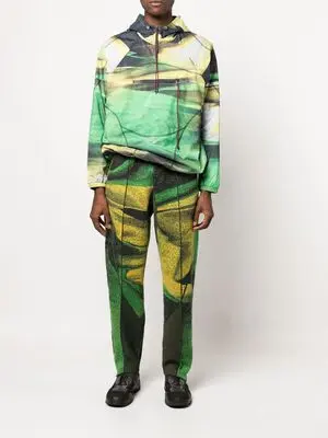 SAUL NASH Graphic-print Hooded Jacket