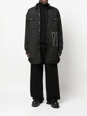 Rick Owens Long Shirt Jacket