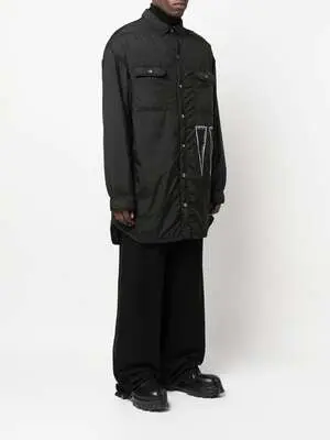 Rick Owens Long Shirt Jacket