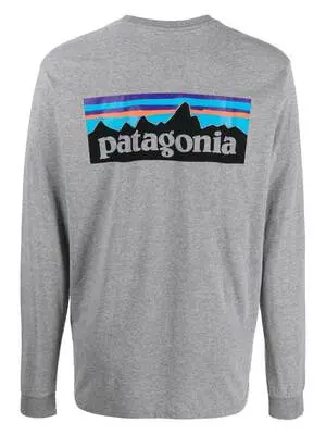 Patagonia Logo Print Crew-neck T-shirt