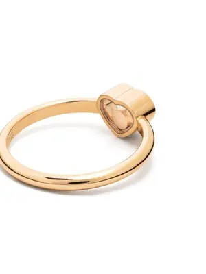 Chopard 18kt Rose Gold My Happy Hearts Diamond Ring