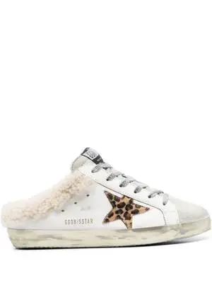 Golden Goose White Slip Sneakers For Women