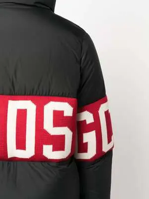 Gcds Logo-knit Padded Jacket