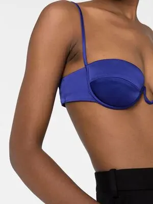 Stella McCartney Wired Satin Bra Top