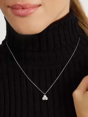 LEO PIZZO Candy Flora Pendant Necklace - Silver