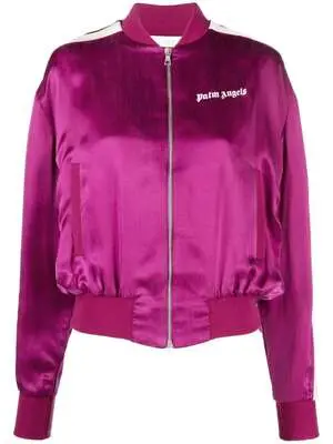 Palm Angels Zip-fastening Bomber Jacket