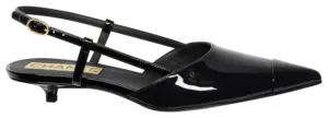 Chanel Slingbacks Patent Calfskin