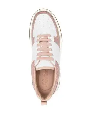 FERRAGAMO Two-tone Low-top Sneakers