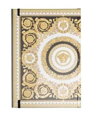 Versace Baroque-print Notebook