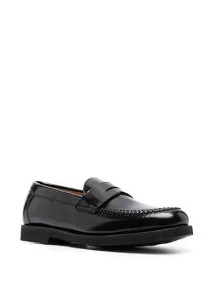 SEBAGO 24mm Leather Loafers - Black