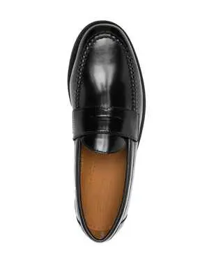 SEBAGO 24mm Leather Loafers - Black