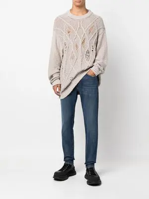 DIESEL® Dark Wash Slim-cut Jeans