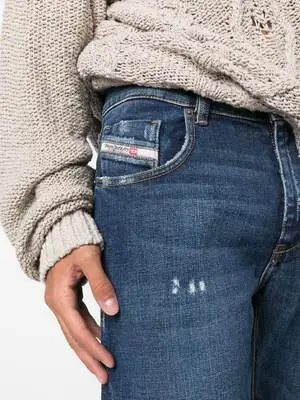 DIESEL® Dark Wash Slim-cut Jeans
