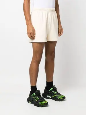 Balenciaga Logo-embroidered Track Shorts