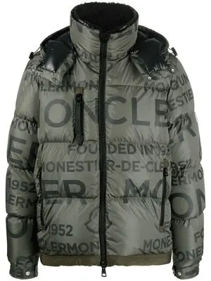 Moncler Logo-print Padded Jacket