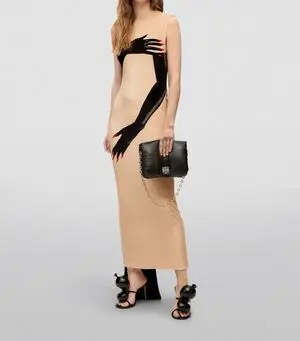 Loewe Gloves Print Dress