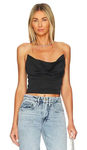 LOVERS AND FRIENDS Adler Draped Neckline Top
