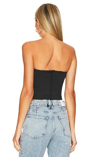 LOVERS AND FRIENDS Adler Draped Neckline Top
