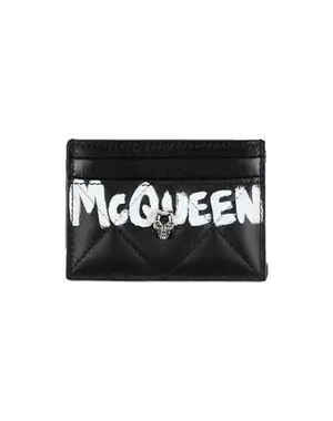 Alexander McQueen Cardholder Leather - Black