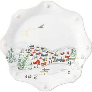 JULISKA Berry & Thread North Pole Dessert/salad Plate - Multi