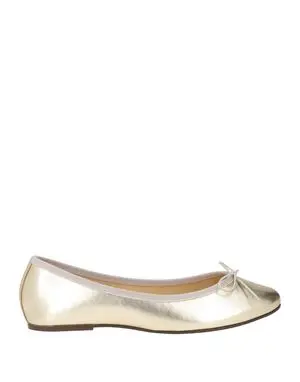 BALLERETTE Monti Ballet Flats Platinum Size Soft Leather