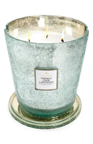 Voluspa Japonica Lidded Hearth Candle - French Cade Lavender