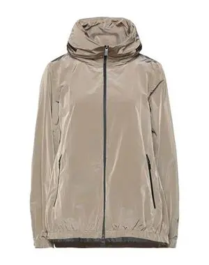 Herno HERNO Hooded Windbreaker Jacket Beige