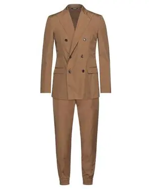 Dolce & Gabbana Suit Slate Size Cotton - Camel