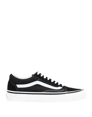 VANS Leather And Textile Sneakers - Black
