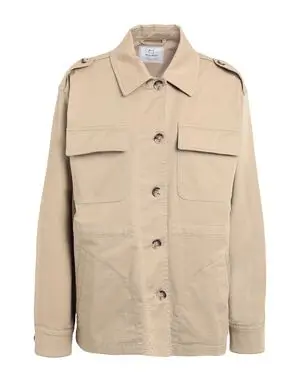 Woolrich Twill Overshirt - Beige