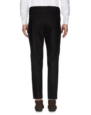 Dolce & Gabbana Dark Cotton And Virgin Wool Pants