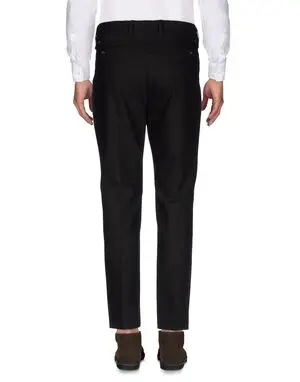Dolce & Gabbana Dark Cotton And Virgin Wool Pants