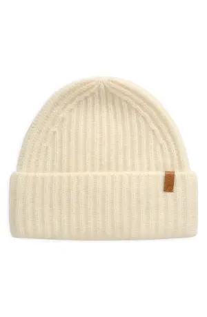 Vince Boiled Cashmere Chunky Rib Beanie - 065hwt