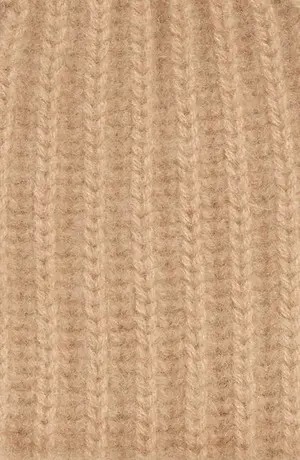 Vince Boiled Cashmere Chunky Rib Beanie