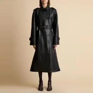 Khaite The Selly Trench  Black