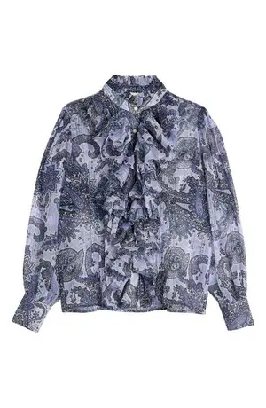 RIVER ISLAND Ruffle Front Blouse
