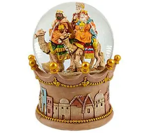SANTA'S WORKSHOP Inc. 6' Three Kings Musical Gl Be - One-color