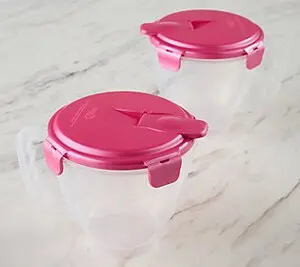 LOCKNLOCK Set Of 2 Measuring Cups W/ Locking Lids