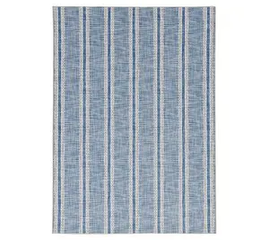 LINON Home Luna 3'x5' Washable Non-slip Striped Decorative Rug - One-color
