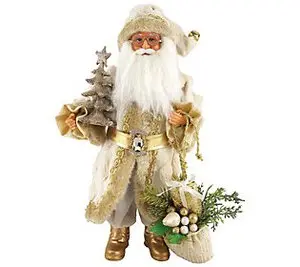 SANTA'S WORKSHOP 15' Golden Splendor Claus By - One-color