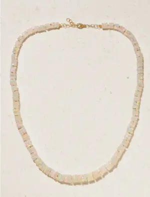 Jia Jia 14-karat Opal Necklace - Yellow