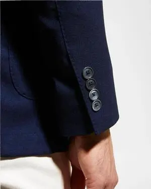Peter Millar Apos;s Excursionist Wool-silk Blazer