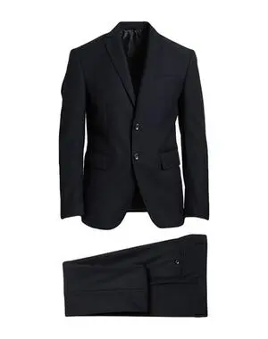 TRUSSARDI Suit Midnight Size Polyester, Viscose - Blue