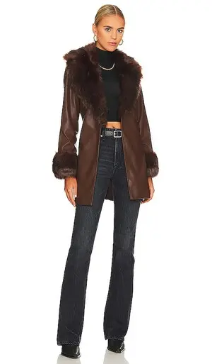 Show Me Your Mumu Faux Fur Jackets For Women