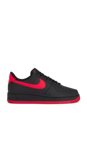Nike Air Force 1 '07 - Black & University Red