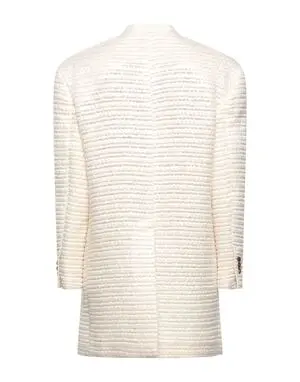 Dolce & Gabbana Overcoat & Trench Coat In Wool, Silk, And Polyamide