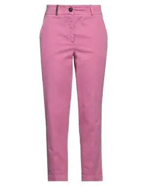 Peserico Tapered Twill Pants - Magenta