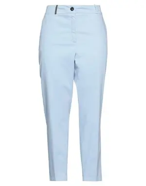 Peserico Tapered Twill Pants Sky Blue